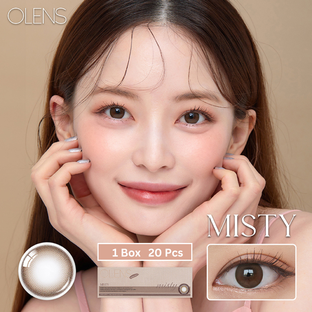 OLENS Misty NATURAL CHOCO 1 DAY | 20片 – Dolly Eyes