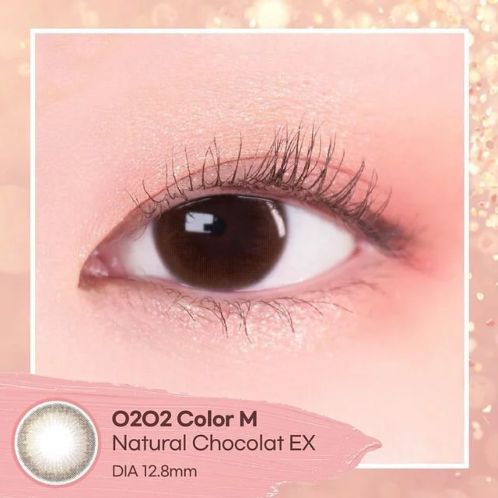 Clalen O2O2 Color M 月拋 | 兩片裝 | Natural Chocolat EX – Dolly Eyes