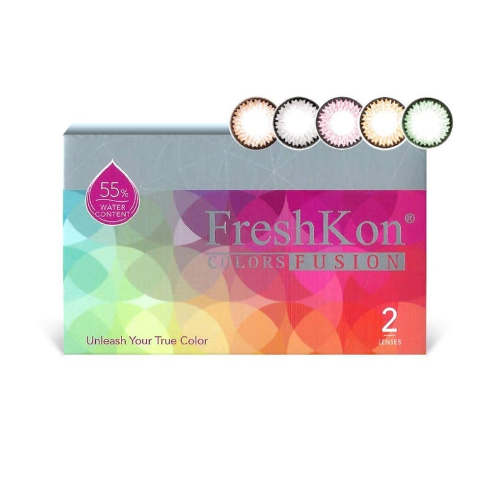 FreshKon Colors Fusion 每月即棄彩美目彩妝隱形眼鏡 – Dolly Eyes