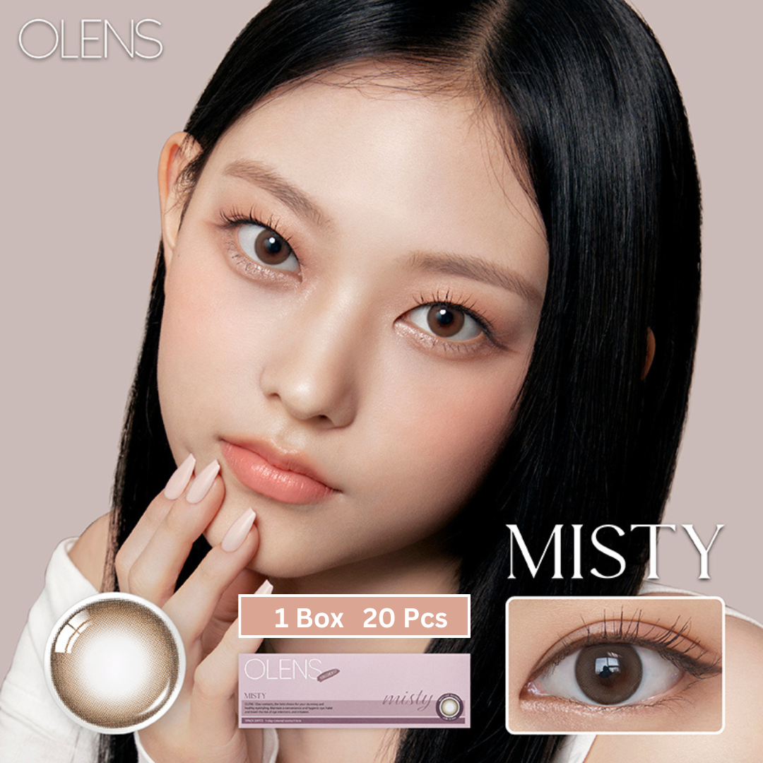 OLENS Misty ASH CHOCO 1 DAY | 20片 – Dolly Eyes
